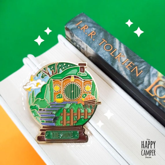 Home of the Hobbit the Shire Enamel Pin | Etsy