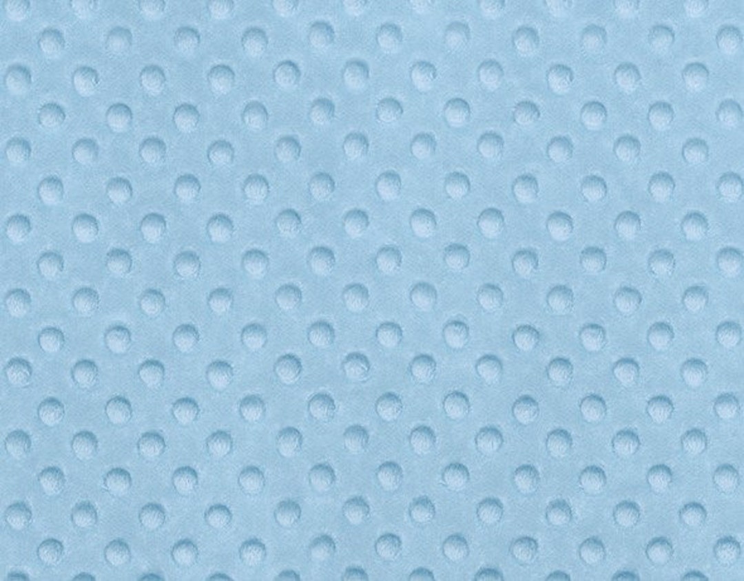 Cuddle Dimple - Baby Blue Minky Fabric From Shannon Fabrics - Etsy