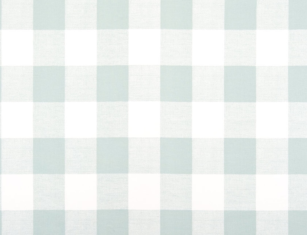 Sheet - Snowy Blue Buffalo Check - Sheet Any Size/shape - Etsy