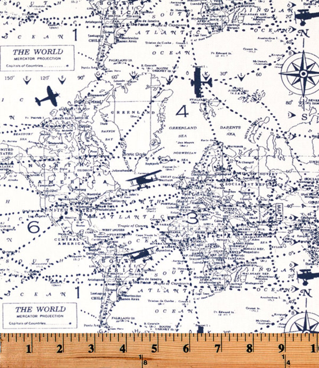 Curtain Panels - Air Traffic Premier Navy - Etsy