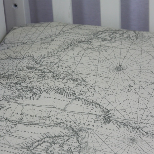 World Map Bedding - Etsy