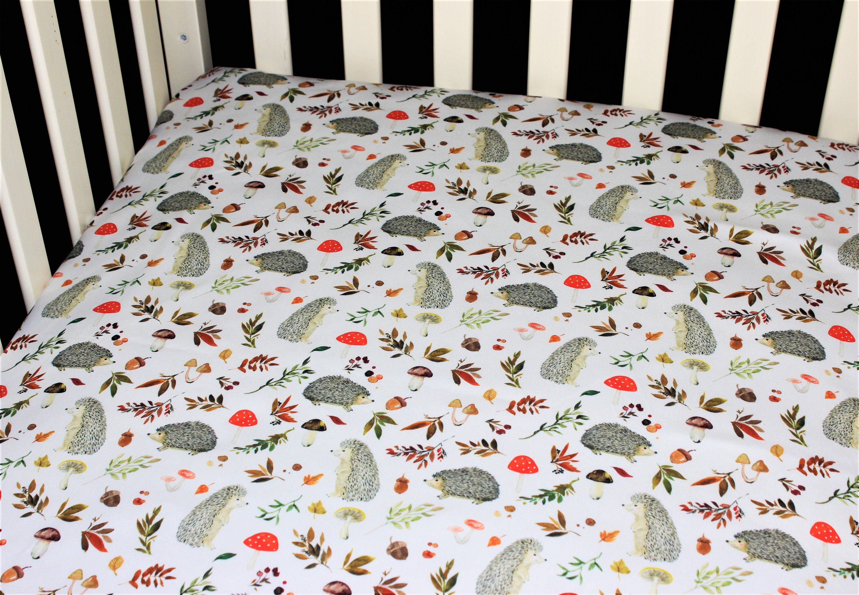 Hedgehog Toddler Bedding