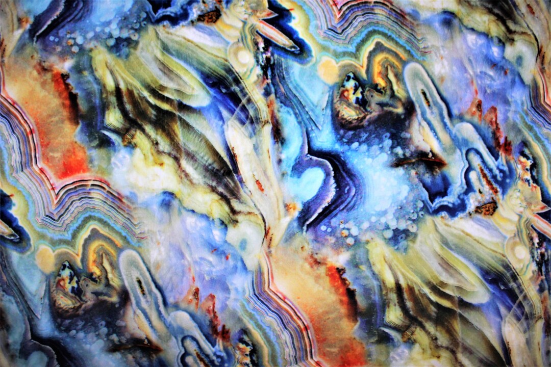 Digital Cuddle - Stone Marble Minky Fabric From Shannon Fabrics - Etsy