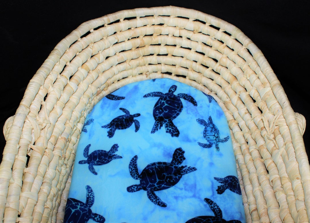 Minky Sheet - Blue Ocean Sea Turtles Minky Shee Any Size/shape - Etsy