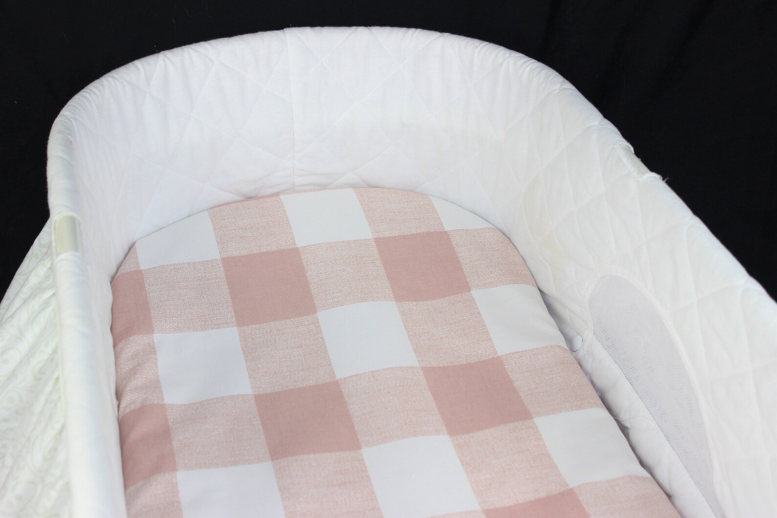 Sheet Blush Buffalo Check Sheet Any Size/shape - Etsy