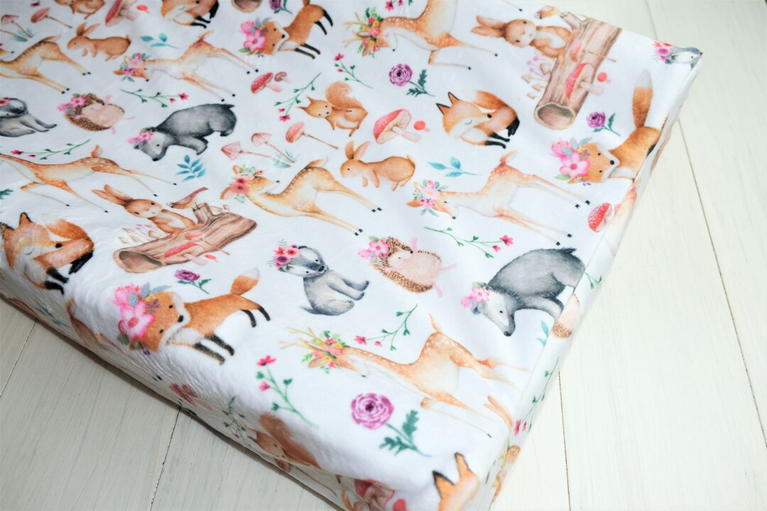 Minky Changing Pad Cover Standard or IKEA Vadra Change Pad - Cute ...