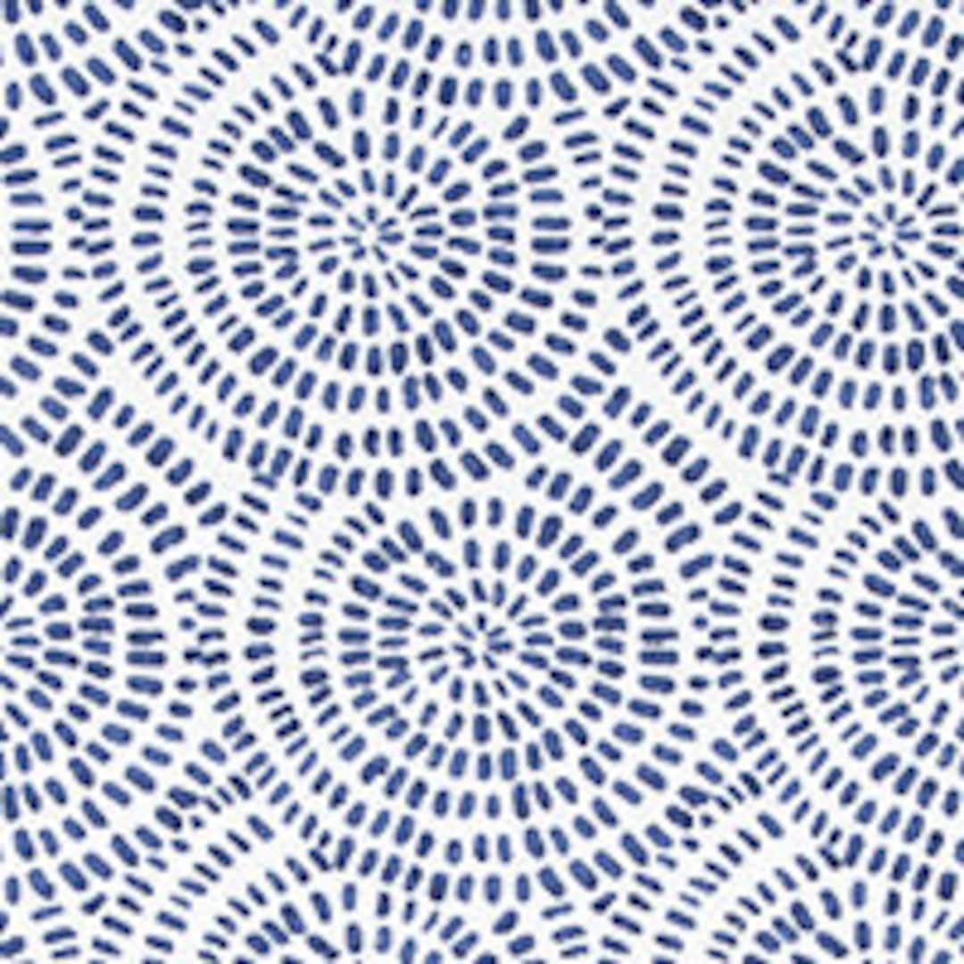 Curtain Panels - Cecil Commodore Blue Slub Canvas - Etsy