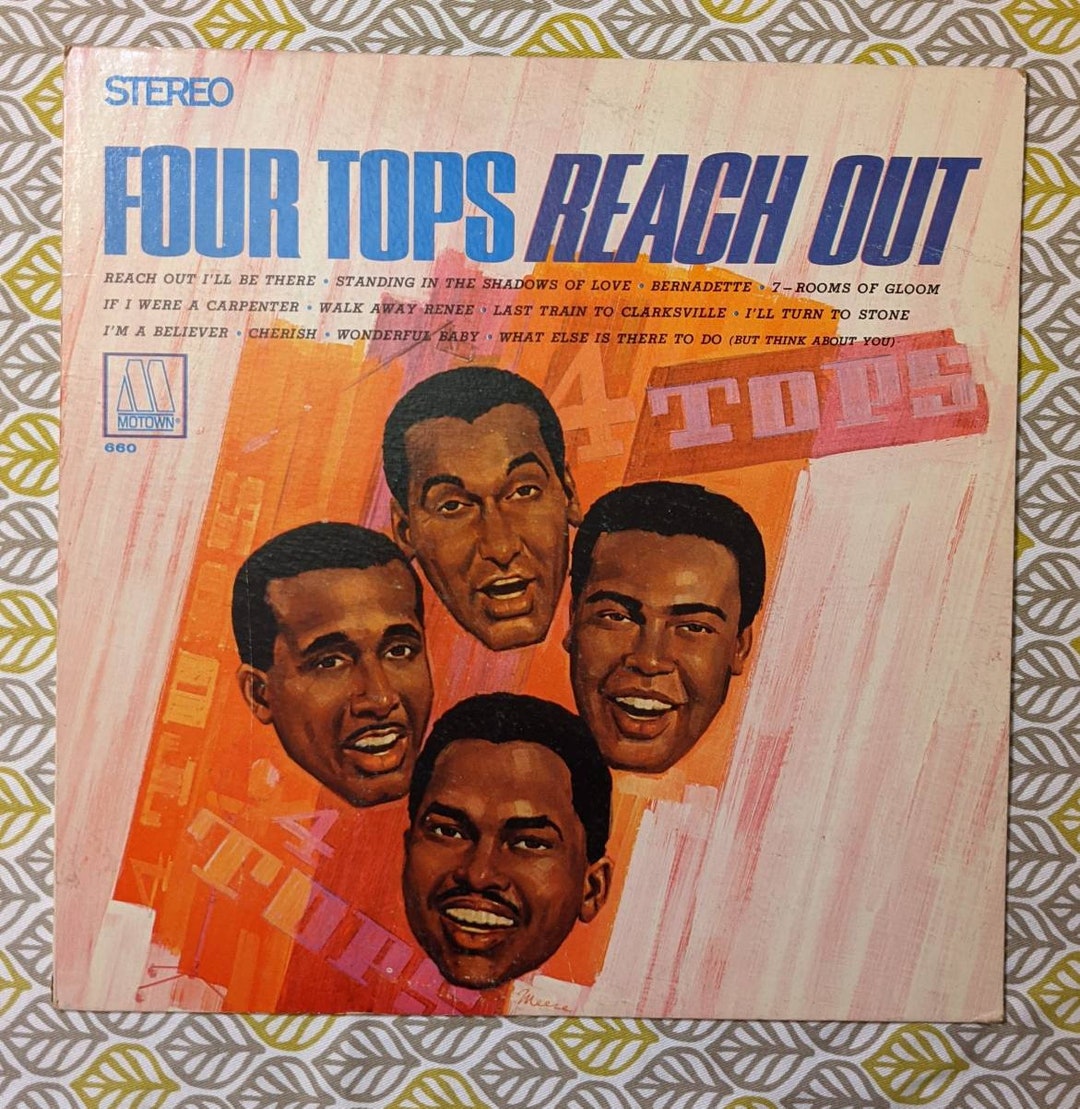 The Four Tops Reach Out Vinyl Record Album 1967 - Etsy