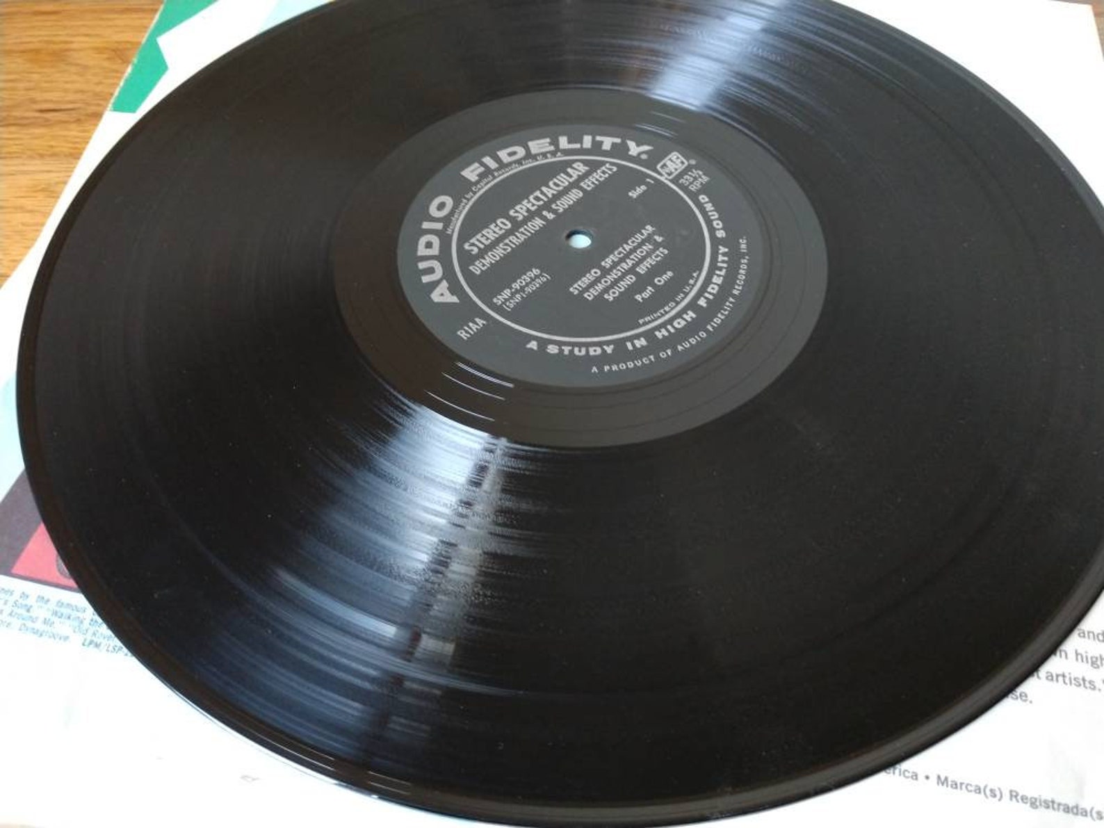 Stereo Spectacular LP 1963 Audio Fidelity Sound Effect Record - Etsy