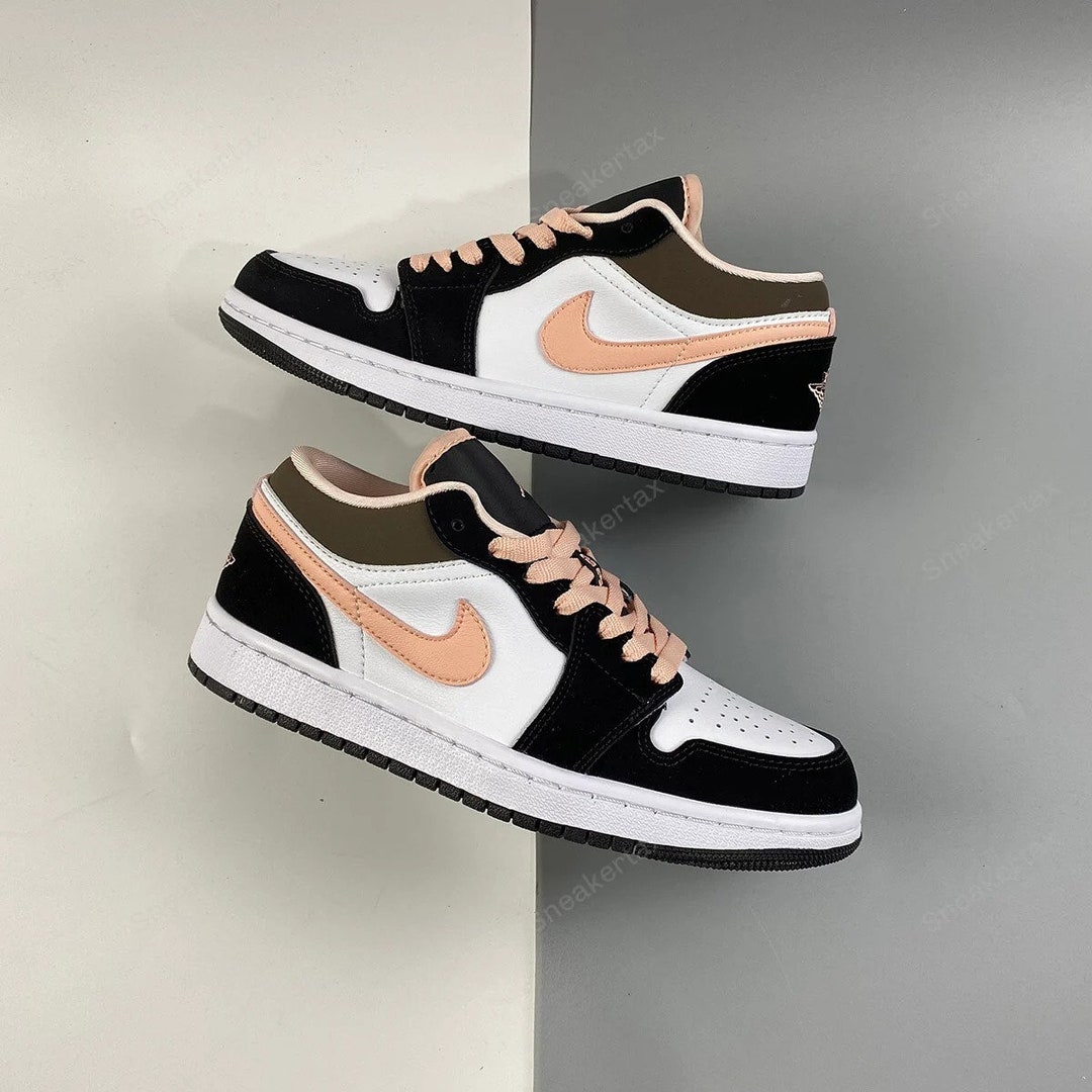 Air Jordan 1 Low Peach and Mocha for Sale Sneaker for Men - Etsy
