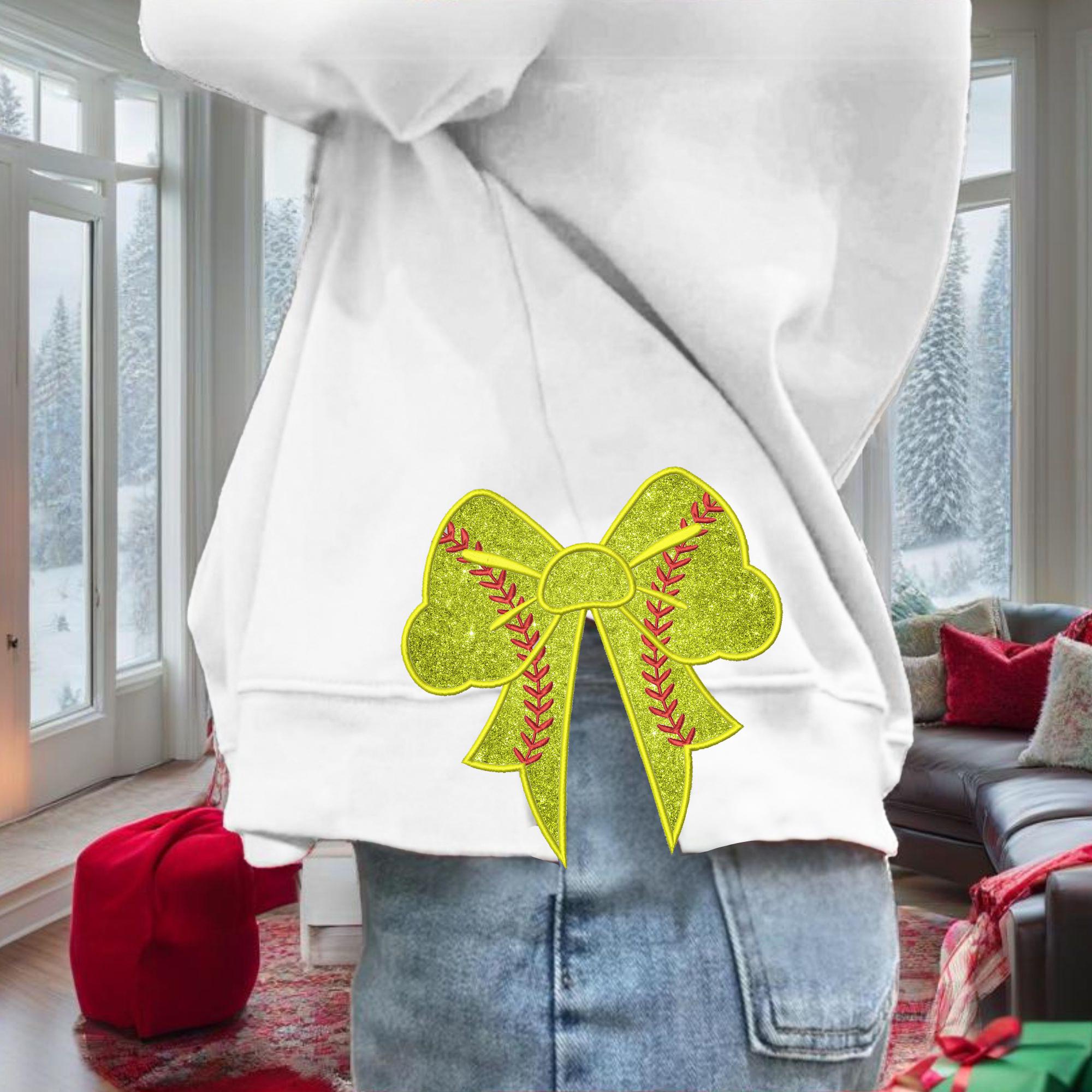 6+ Side Bow Machine Embroidery Designs Wide Ribbon Sports Girly Bow ...