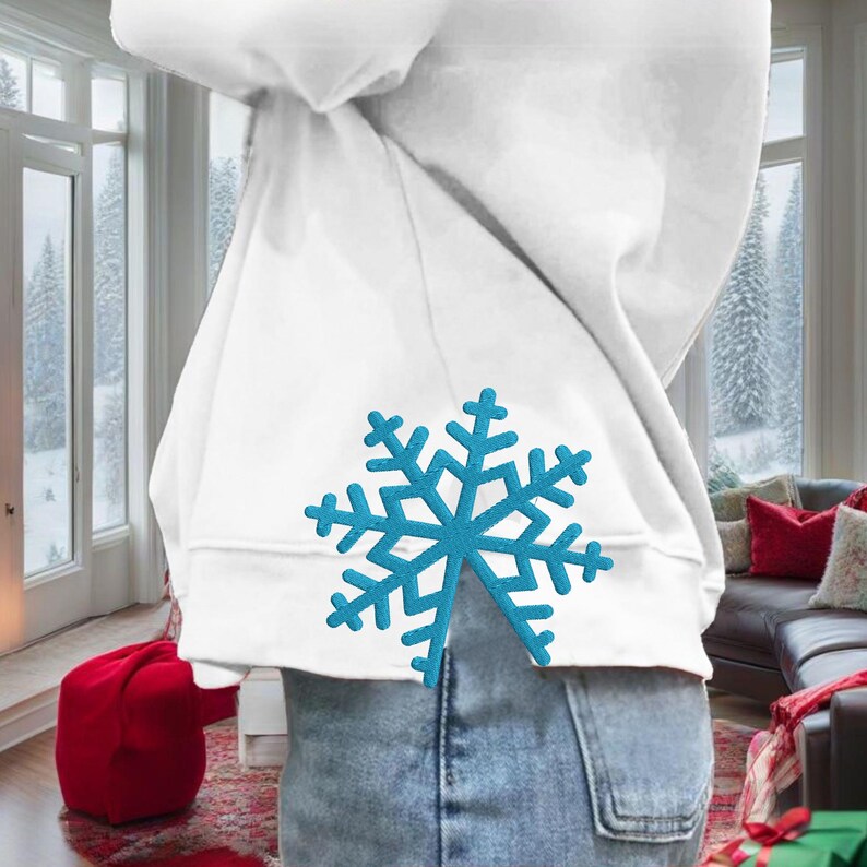 Bundle Christmas Side Bow Appliqué Sweatshirt Embroidery Design, Bow ...