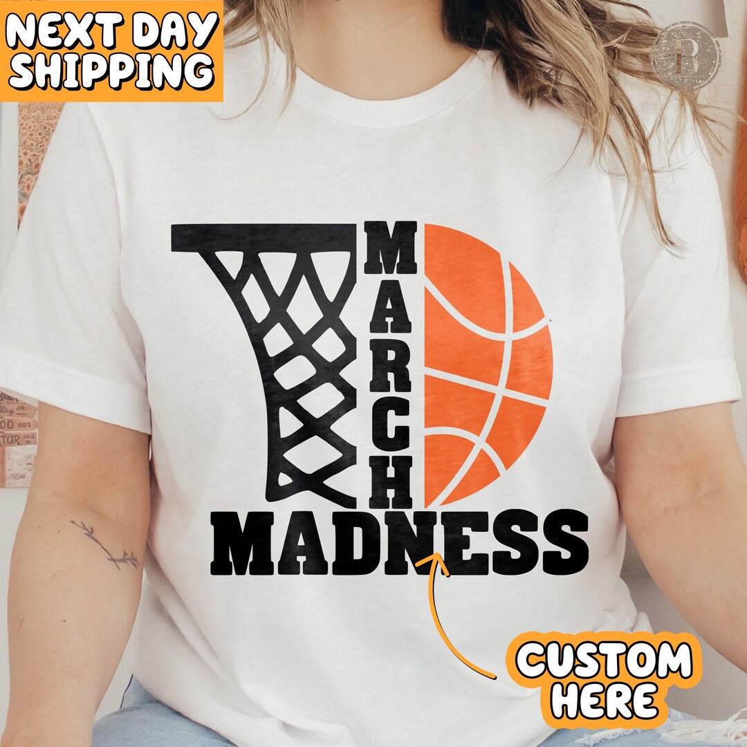 March Madness Shirt, Basketball Sweatshirt, Funny Basketball Shirt ...