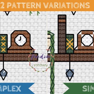 Fully Booked Bookshelf Cross Stitch PDF Pattern | Fully Booked Cross ...