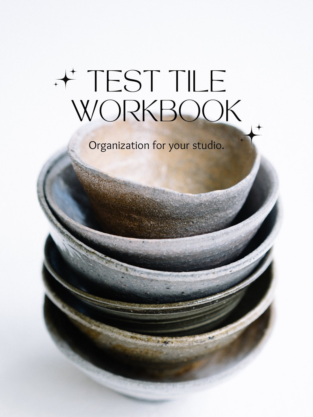 Pottery Test Tile Workbook: Glaze Combination Organizer (PDF Download ...