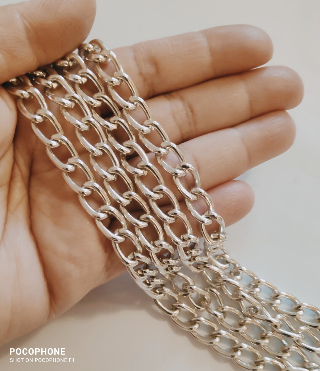 Thick Craft Chain for Clothes and Purses Etc, Non Tarnish Chain, Bright ...