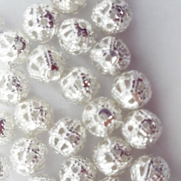 Filigree Beads - Etsy
