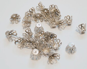 Filigree Bead Caps | Etsy