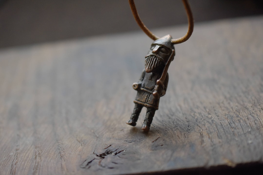 Tyr Bronze Pendant - Statuette Inspiration Norse Mythology - Etsy