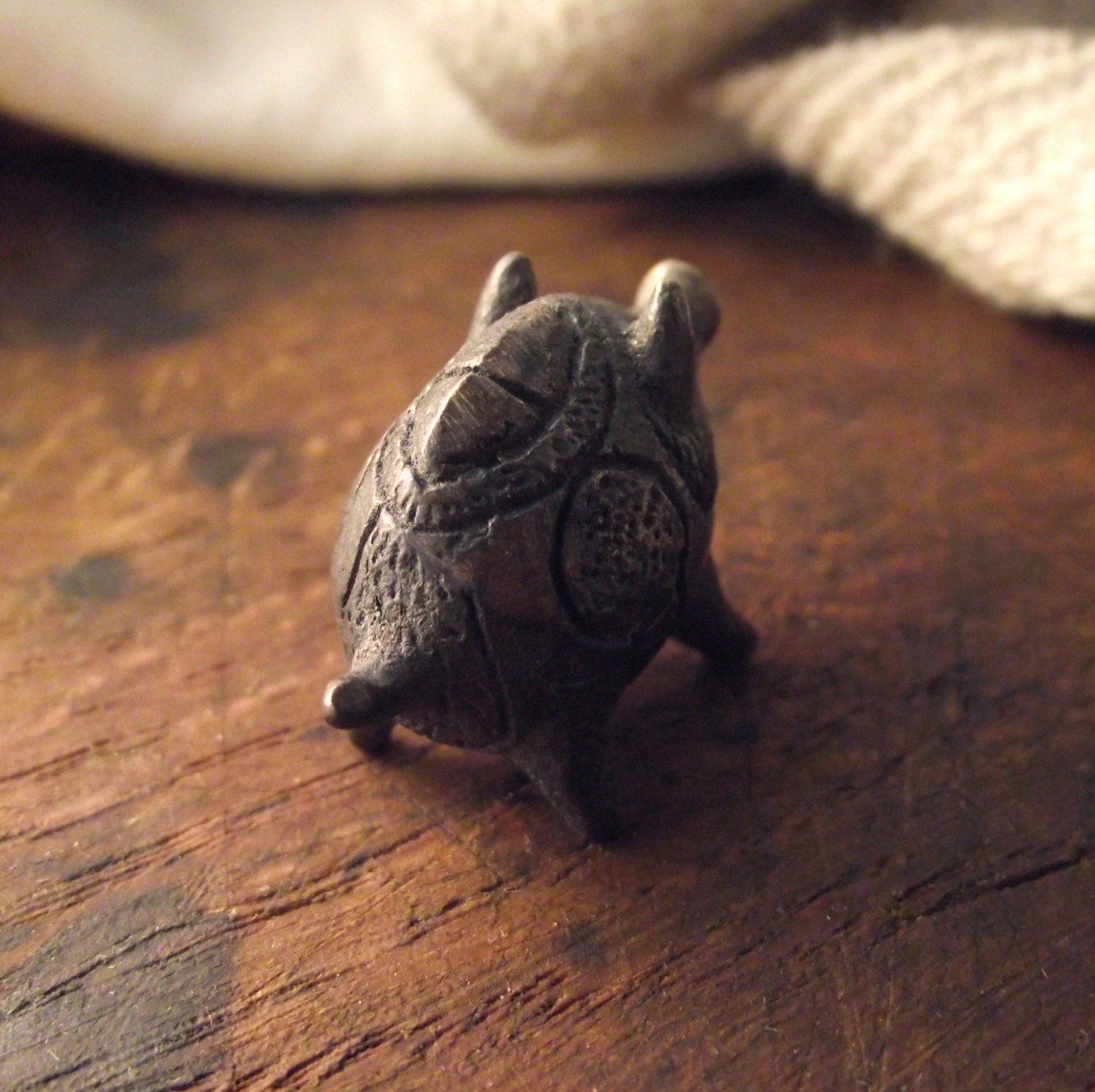 Boar Figurine Massive Bronze Pendant Zodiac Totem ... Pig - Etsy UK