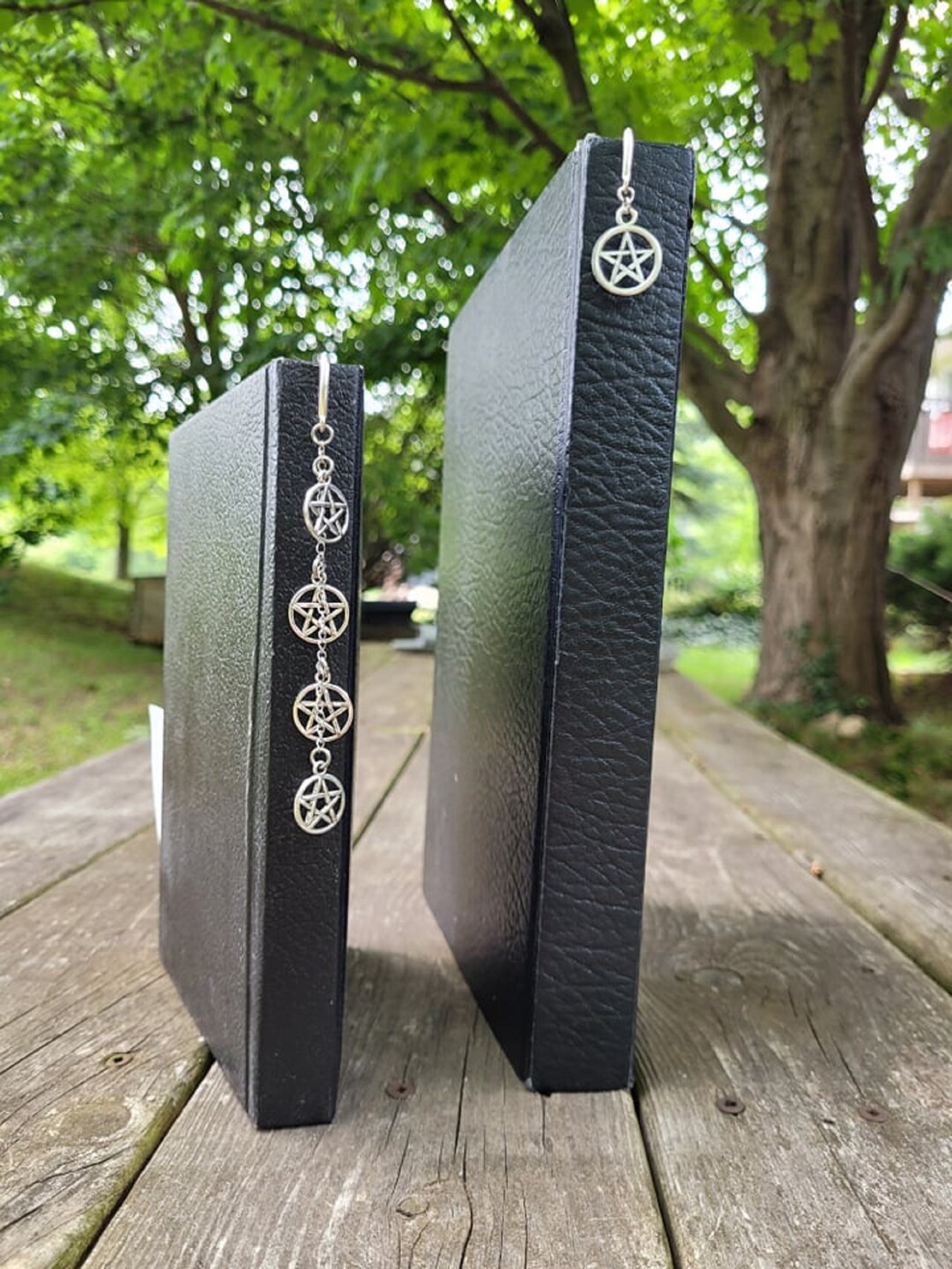 Witchy Metal Pentacle Bookmark - Book of Shadows Gift - Etsy