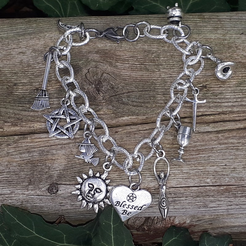 Witch Charm Bracelet - Etsy