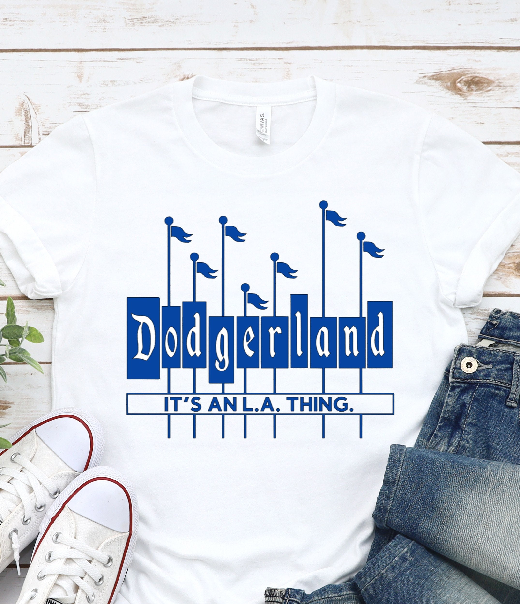 Dodger Land Disney Dodgers Dodgerland | Etsy