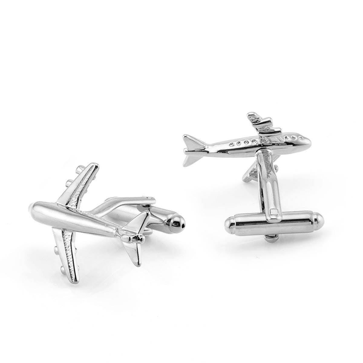 Personalized Name Cufflinks, Aircraft Pilots Cufflinks, Christmas Gifts ...