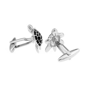 The Tortoise Cufflinks.animal Cufflinks.personalized name cufflinks - Etsy