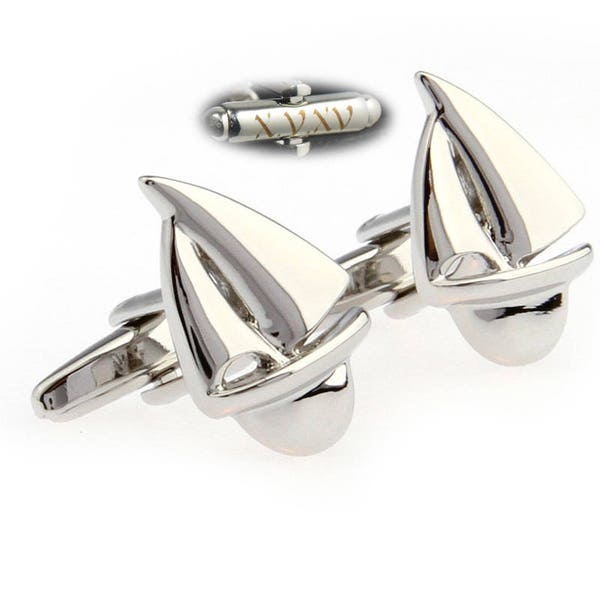 Sailboat Cufflinks - Etsy