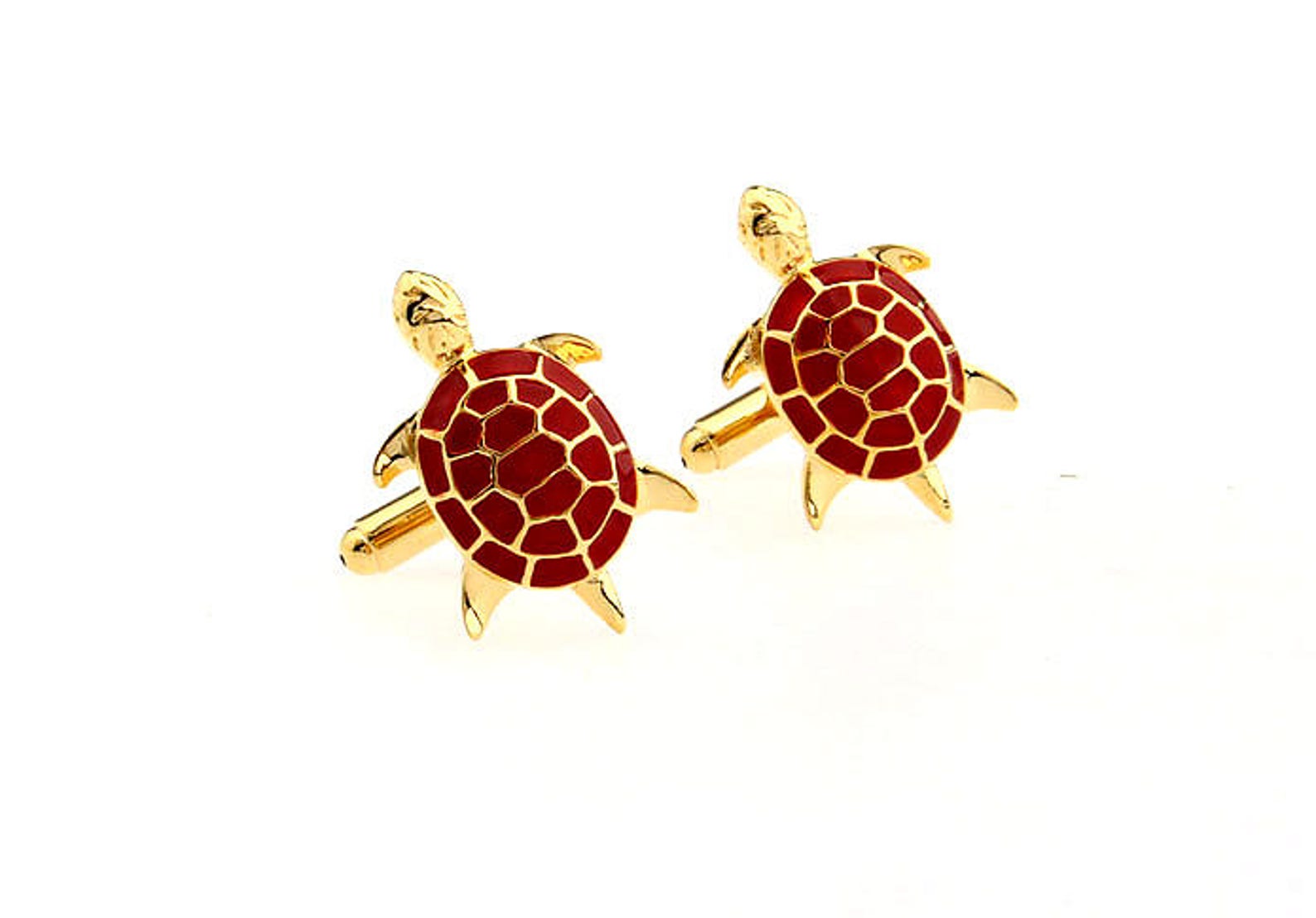 Red Turtle Cufflinks.animal Cufflinks.personalizedname - Etsy