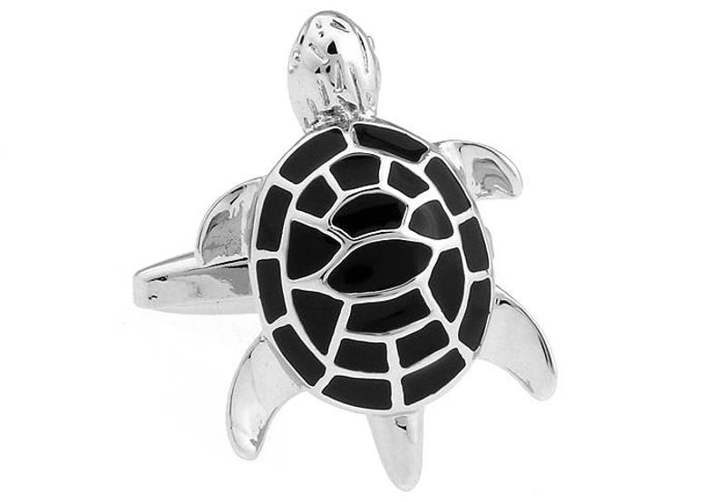 The Tortoise Cufflinks.animal Cufflinks.personalized name cufflinks - Etsy