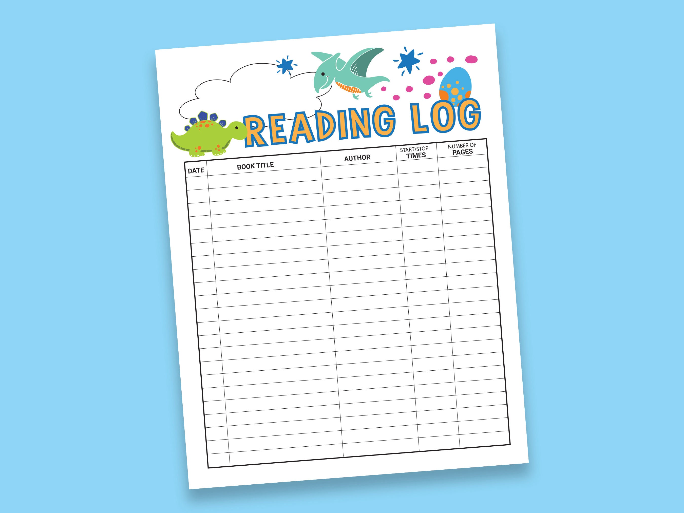 Kids Reading Log, School, Back to School, Book Log, Reading, Reading ...