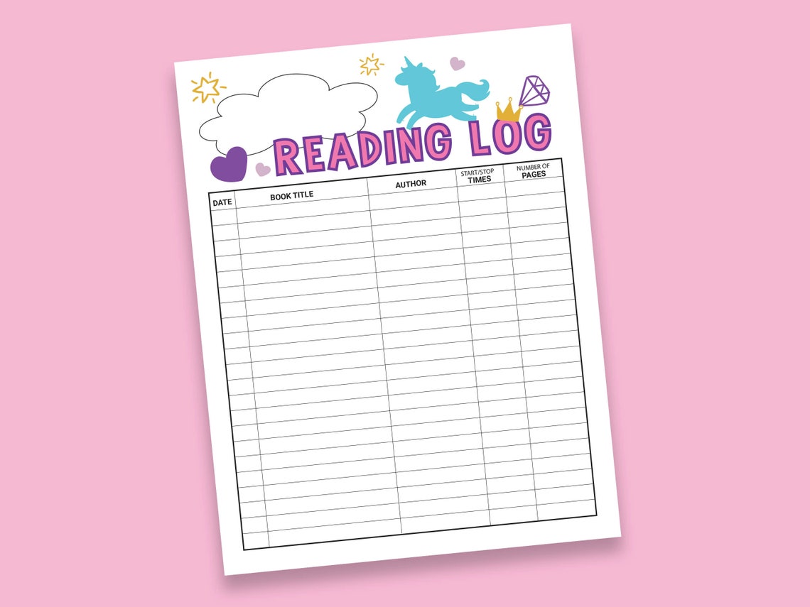 Kids Reading Log, School, Back to School, Book Log, Reading, Reading ...