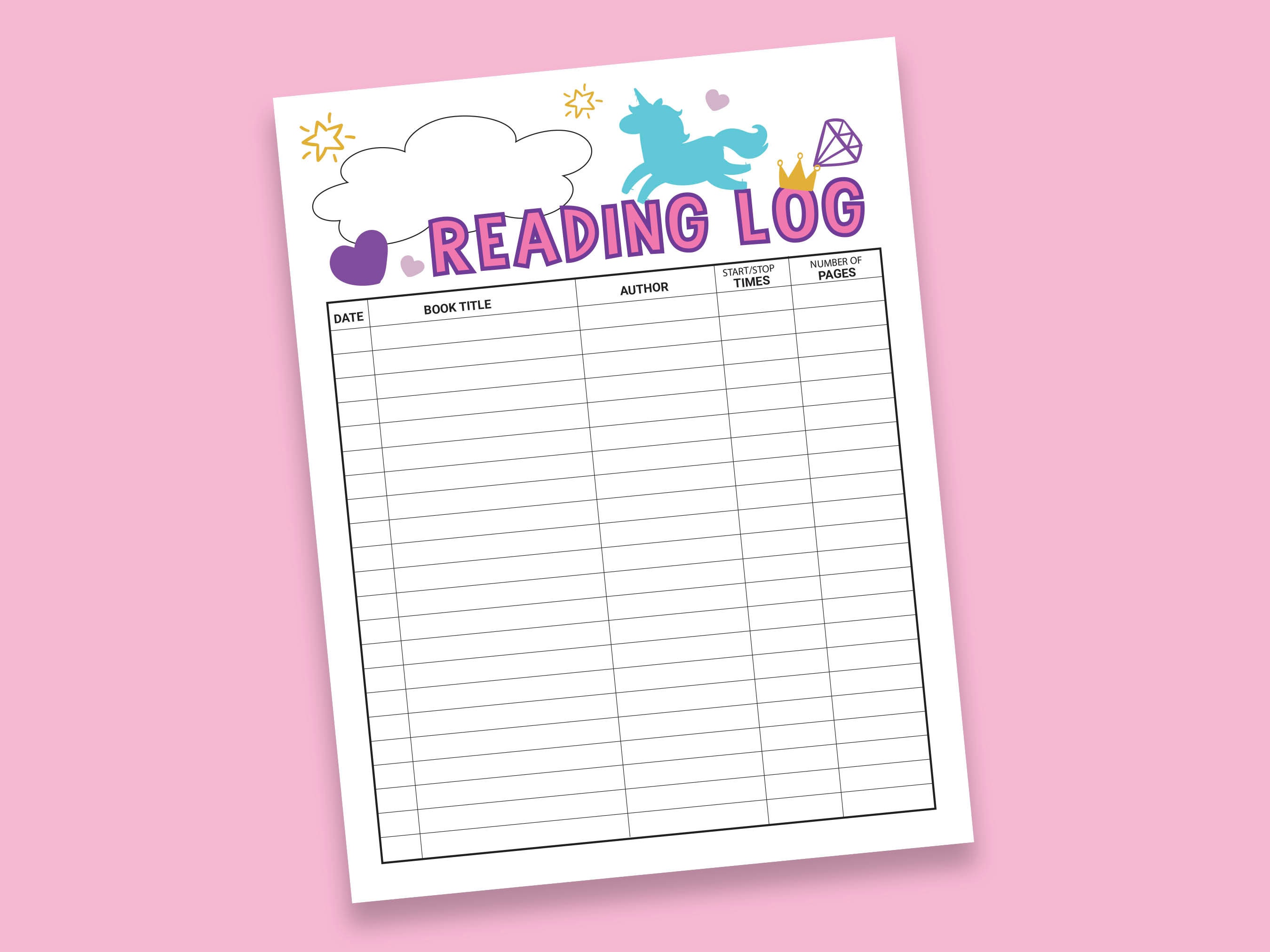 Kids Reading Log, School, Back to School, Book Log, Reading, Reading ...