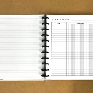 Time Tracker Printable PDF, Productivity Printable, Planner Printable ...