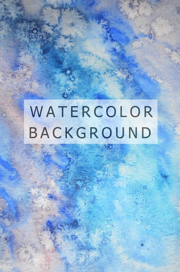 Clip Art Watercolor Background Clip Art, Instant Download Pink and Blue ...