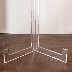 Clear Stand for Round Logo Sign • (to Be Purchased With Our "round Logo ...