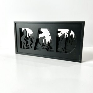 Fathers Day Signs| Dad Sign | Wood Sign Fathers Day Gift| Laser Cut ...