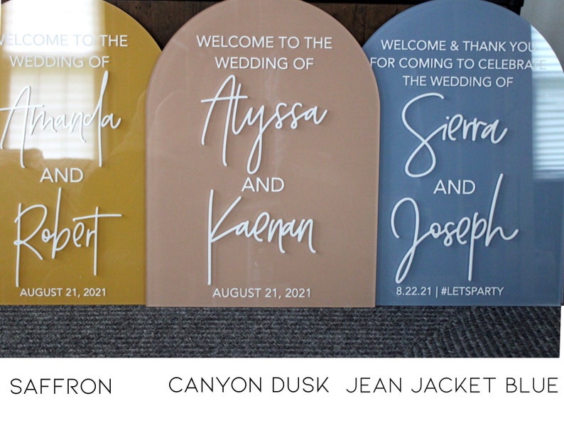Arch Wedding Welcome Sign Wedding Sign Neutral Wedding - Etsy