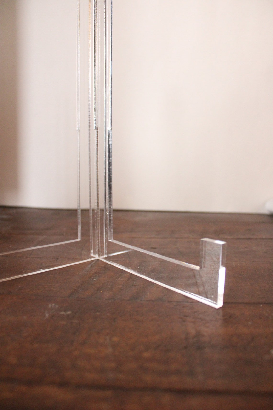 Clear Stand for Round Logo Sign to Be Purchased With Our - Etsy