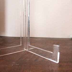 Clear Stand for Round Logo Sign • (to Be Purchased With Our "round Logo ...