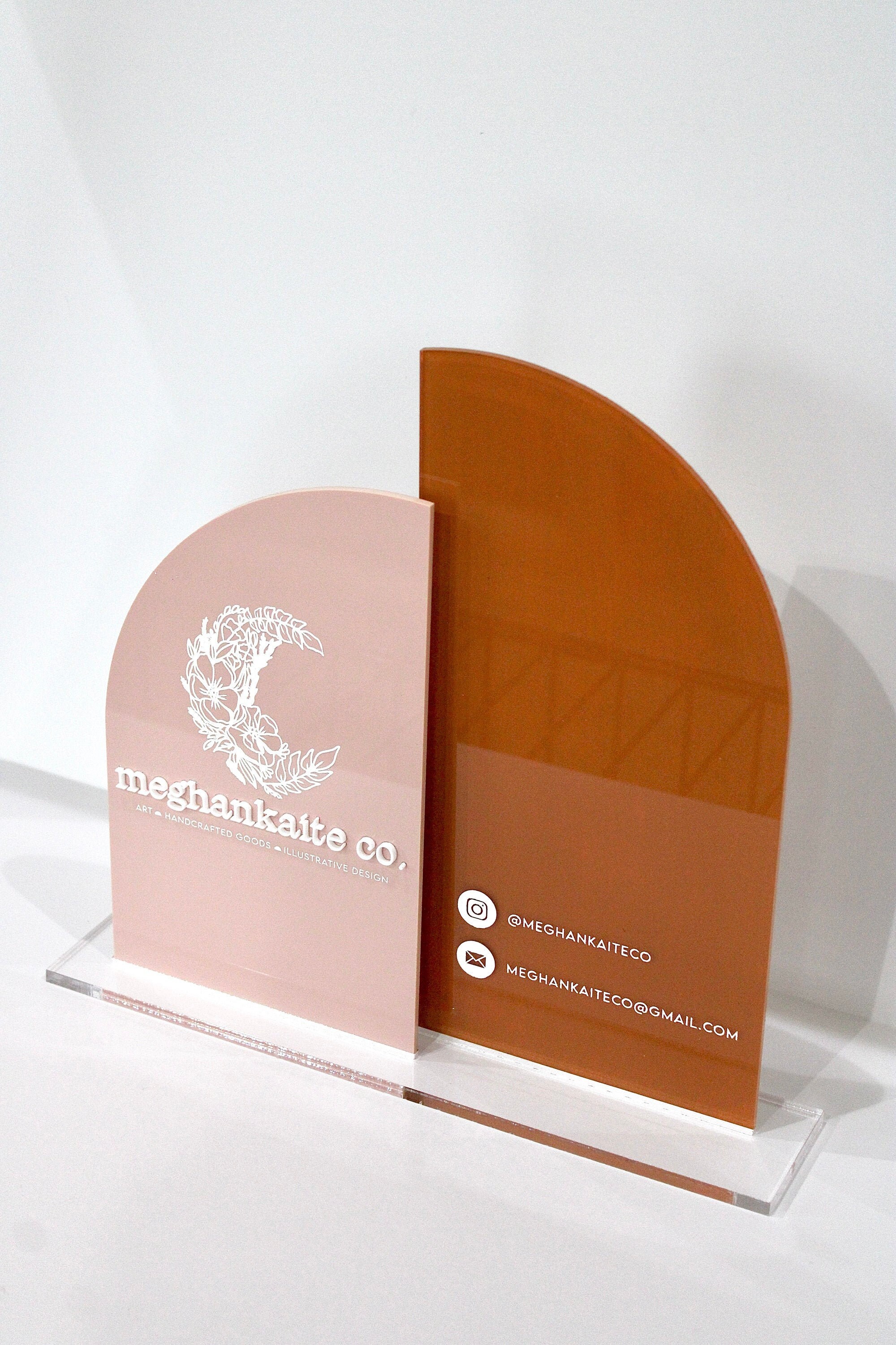 Arch Business LOGO Sign • Business Shop Sign • Free Standing Business ...