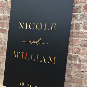 Modern Wedding Sign • Acrylic Wedding Sign • Wedding Decor • Wedding ...