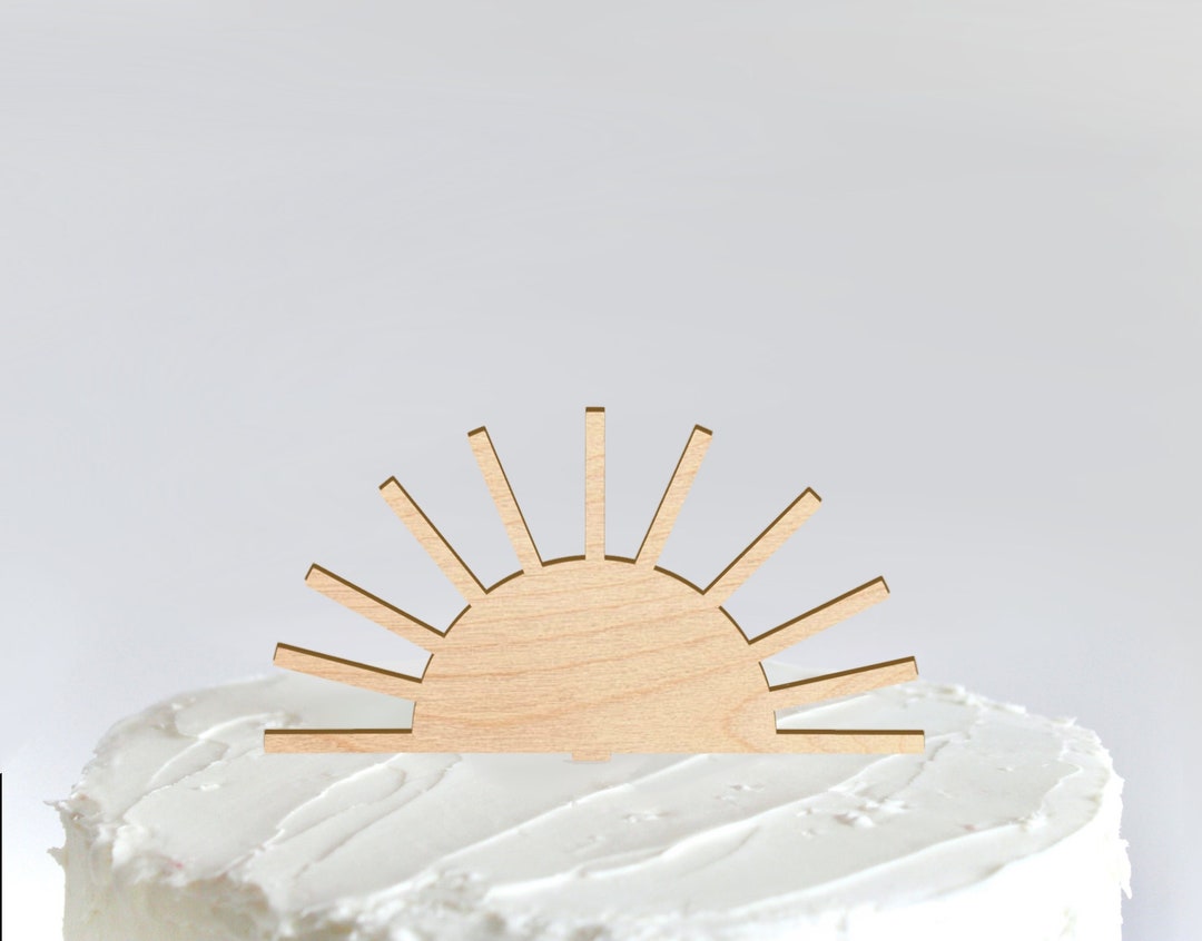 Sun Cake Topper • Baby Shower Cake Topper • Baby Cake Topper • Birthday ...