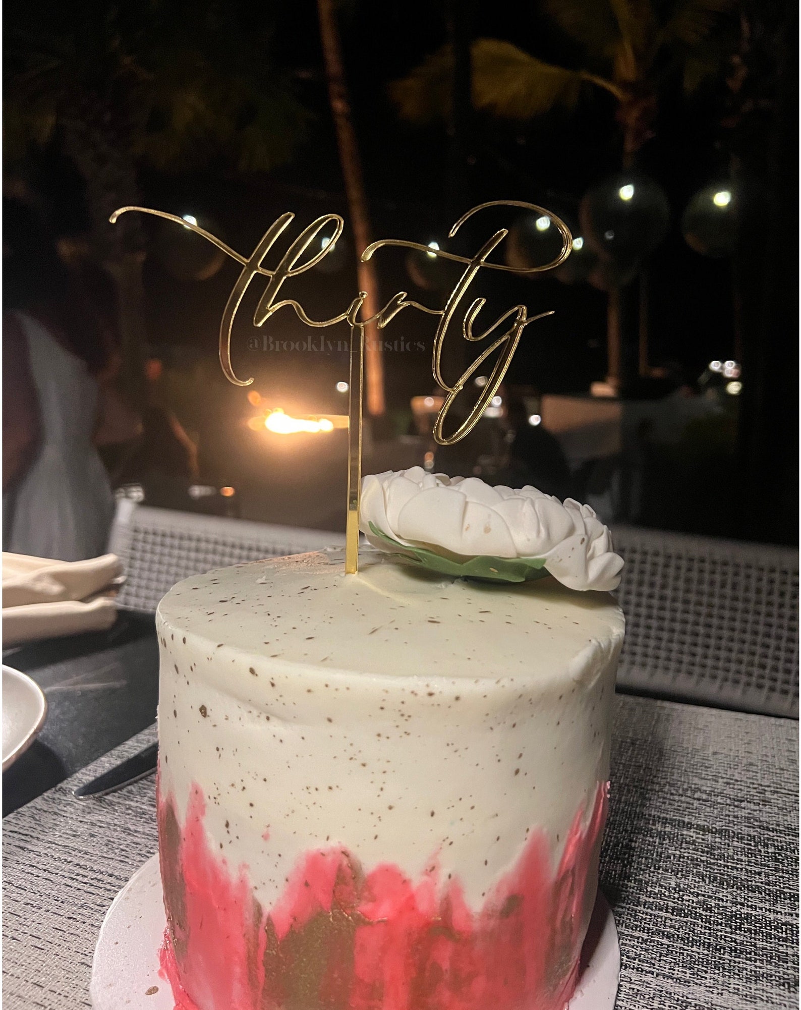 Number Topper Birthday Cake Topper Number Cake Topper - Etsy