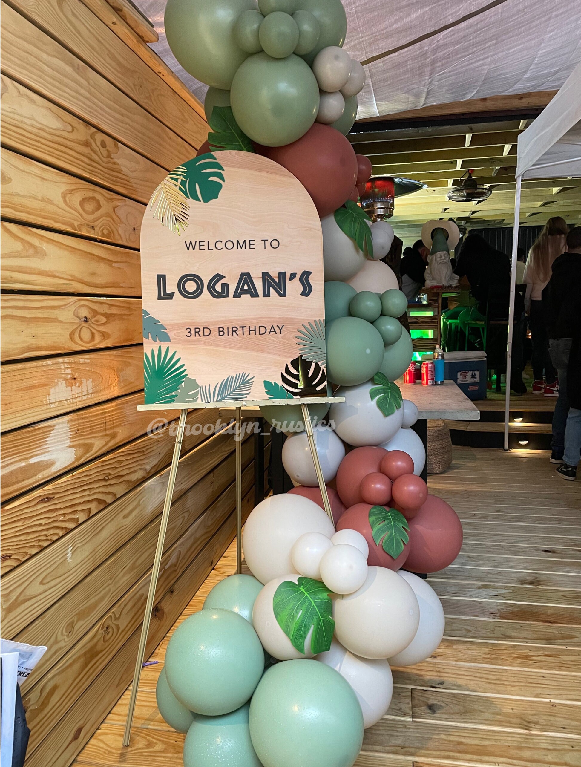 Safari Theme Sign Safari Birthday Party Kids Theme Party Welcome Sign ...