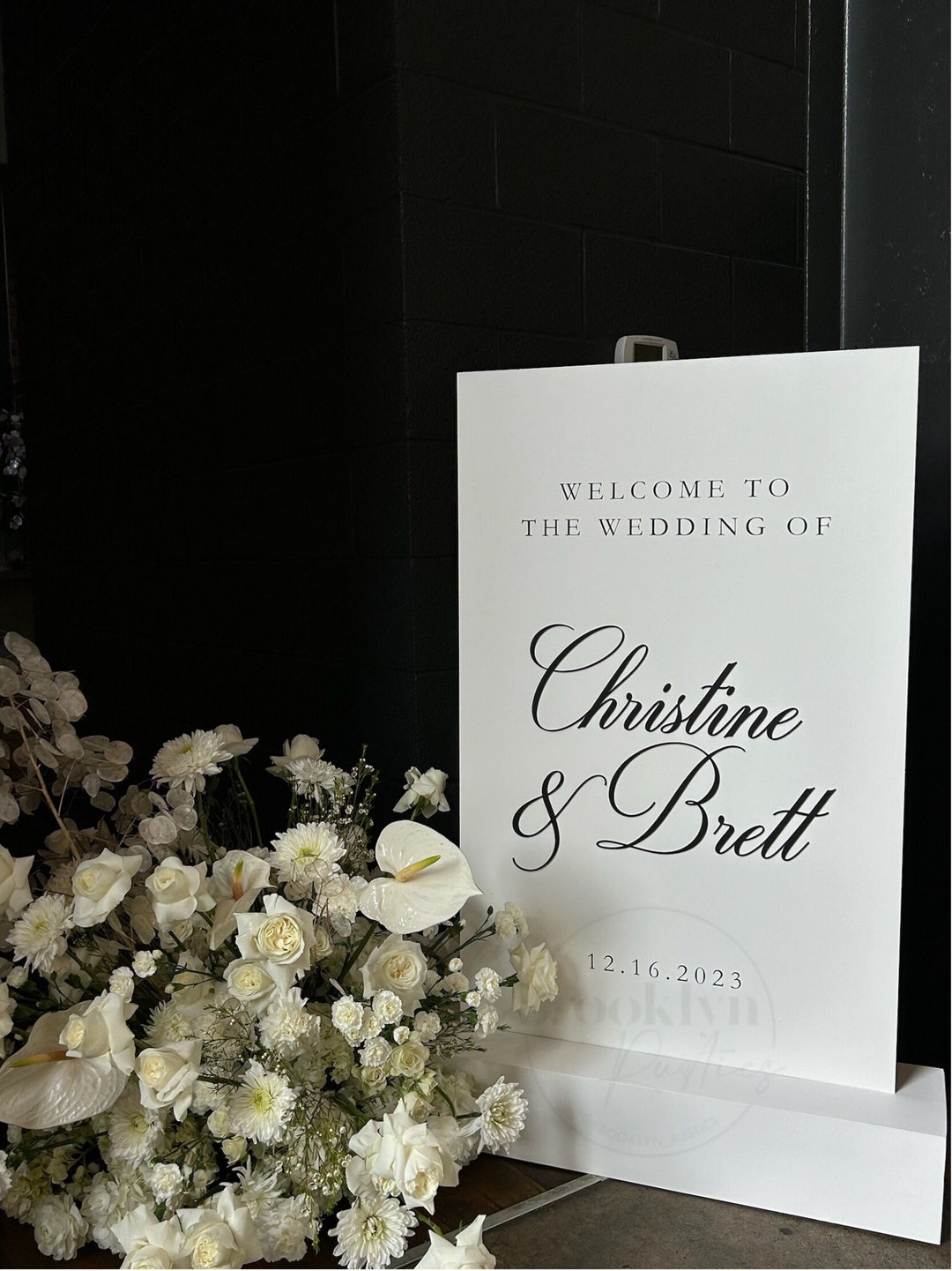 Wedding Welcome Sign Wedding Sign Neutral Wedding Sign Elegant Wedding ...
