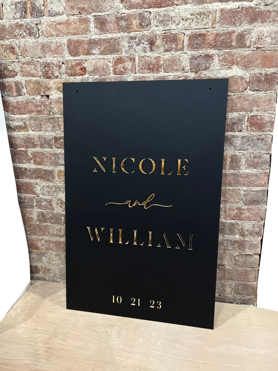 Modern Wedding Sign • Acrylic Wedding Sign • Wedding Decor • Wedding ...