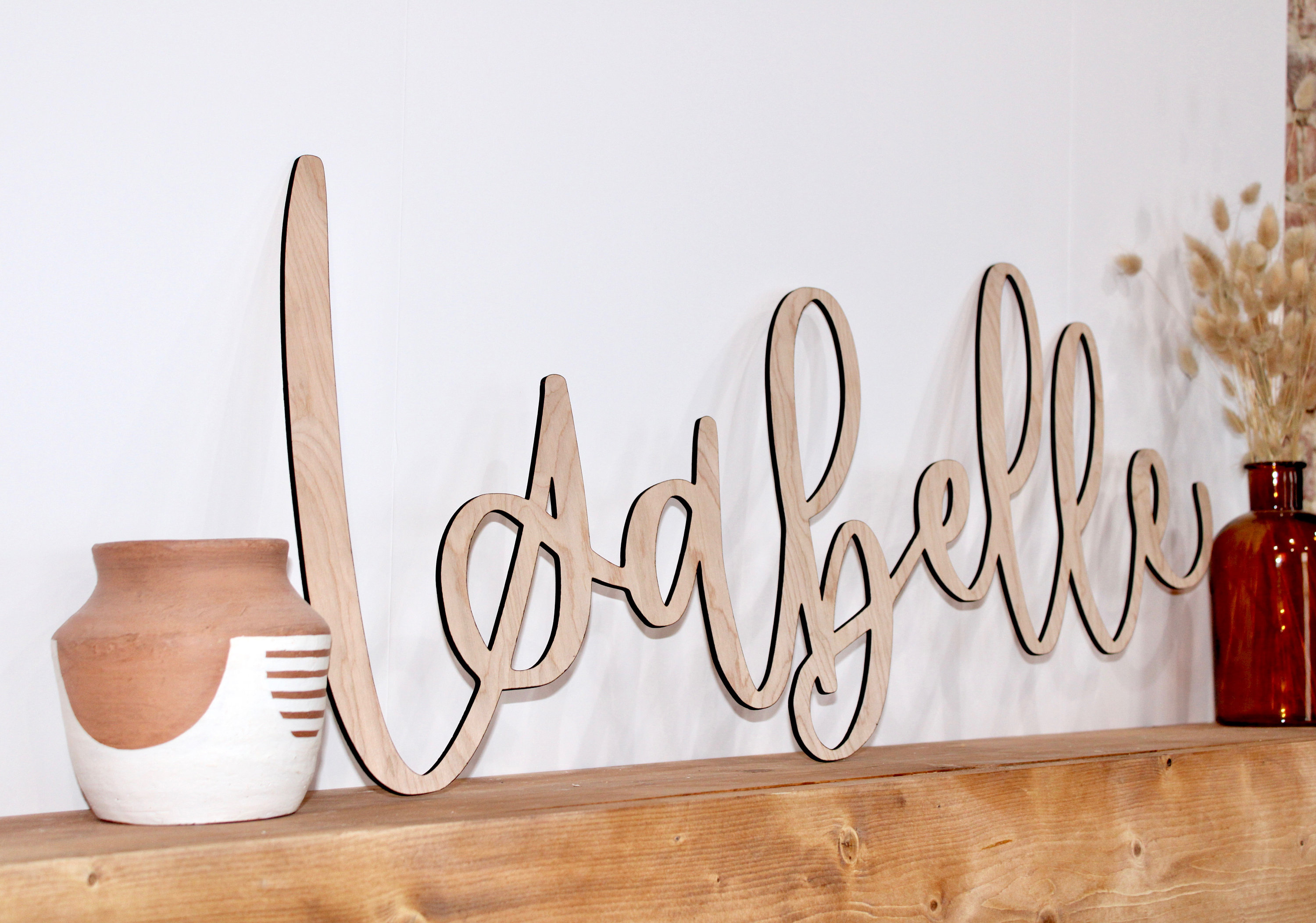 Laser Cut Baby Name Kids Name Sign Bedroom Decor Nursery | Etsy